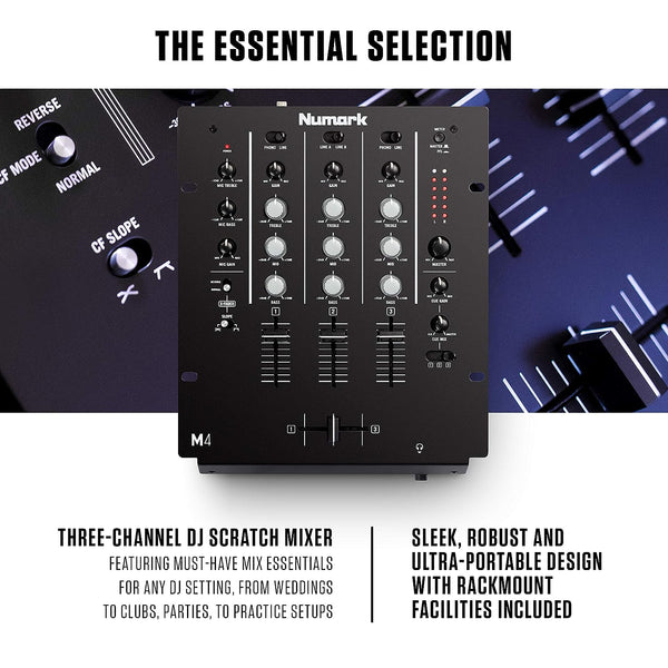 Numark M4 DJ Mixer - numark dj mixer | Eleek